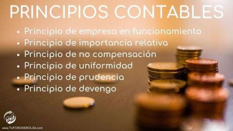 Los 6 Principios contables normalmente aceptados en España 2023